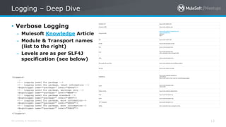 Logging from the bottom up | PPTX