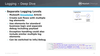 Logging from the bottom up | PPTX