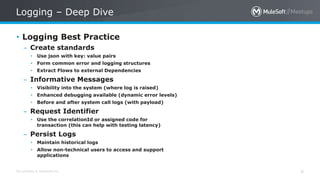 Logging from the bottom up | PPTX