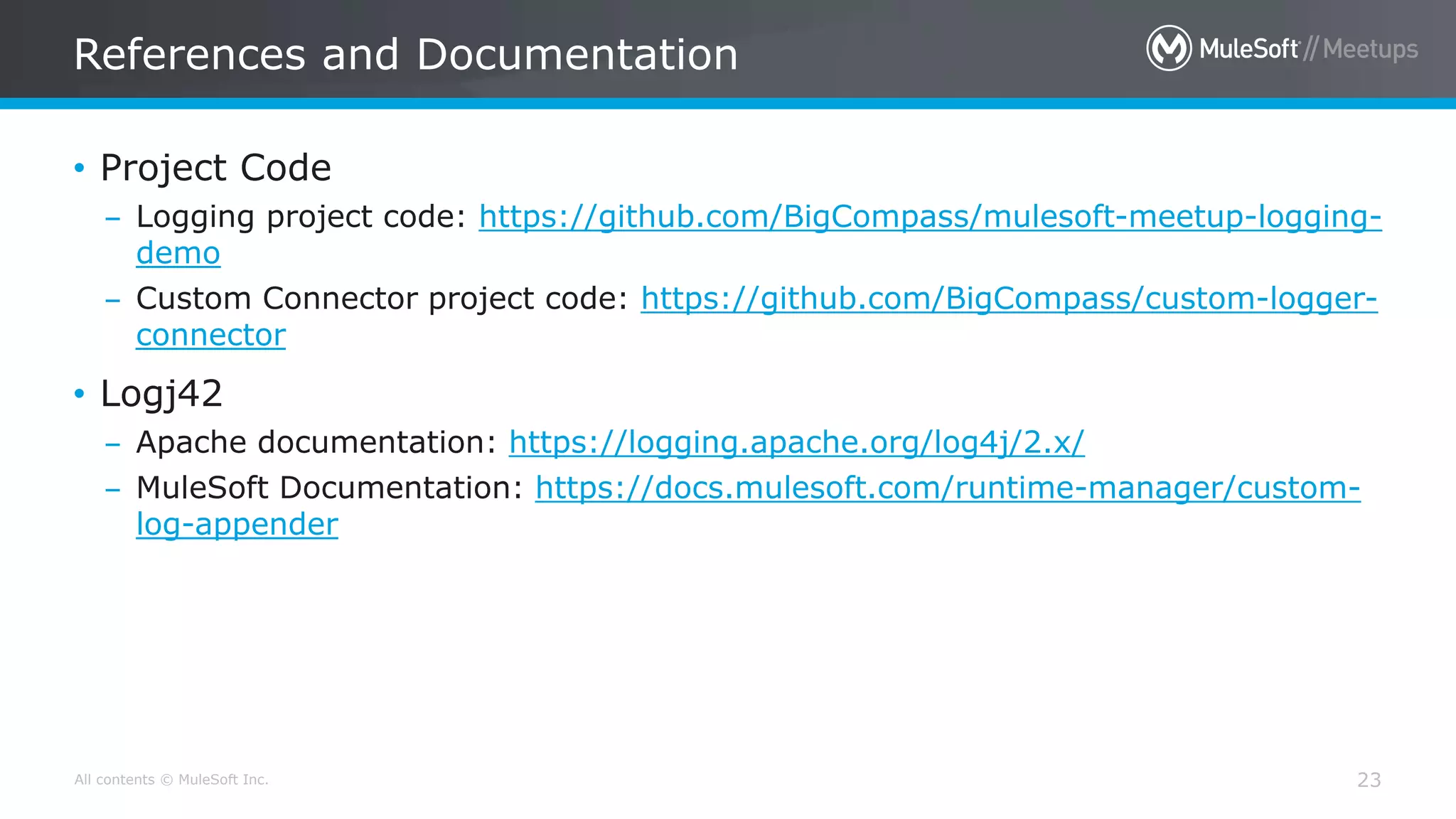 Connect the Dots: Logging and Custom Connectors | PPTX