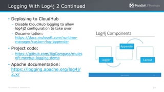 Connect the Dots: Logging and Custom Connectors | PPTX
