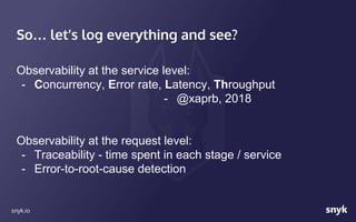 Logging and observability | PDF
