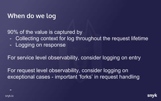 Logging and observability | PDF