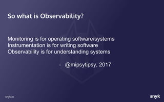 Logging and observability | PDF