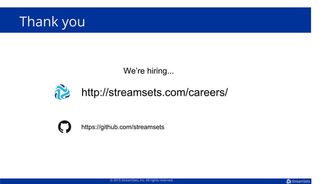 Logging infrastructure for Microservices using StreamSets Data Collector | PPT