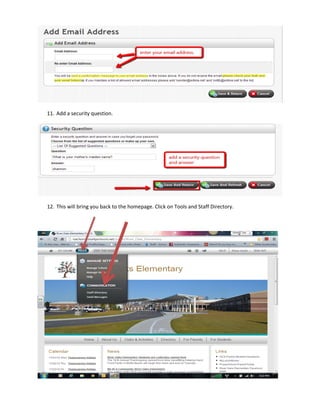Logging into edline for the first time | PDF