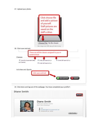 Logging into edline for the first time | PDF