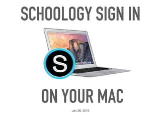 Logging into Schoology CHSD | PPT