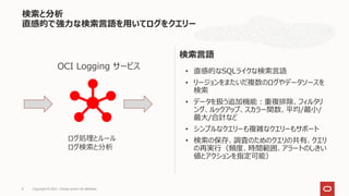 OCI Logging 概要 | PPTX