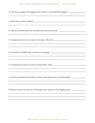 Sweat Pads, Logging Berries, and Blackjack | PDF | Woodworking | Arts ...