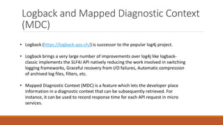 Logging using ELK Stack for Microservices | PPT