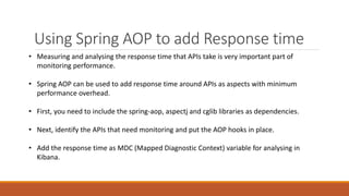 Logging using ELK Stack for Microservices | PPT