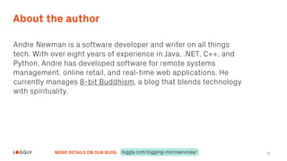 Loggly - Tools and Techniques For Logging Microservices | PPT