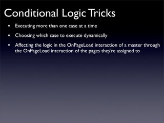 Conditional Logic, Variables, & Raised Events in Axure | PDF