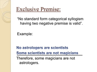 Logic FORMAL FALLACIES | PPTX