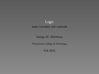 Logic | PPT
