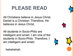 Logic Reasoning | PPTX