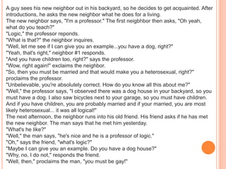 Logic Reasoning | PPTX