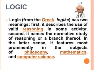 Logic Reasoning | PPTX