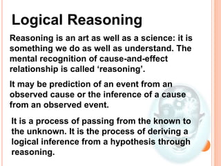 Logical Reasoning Definition