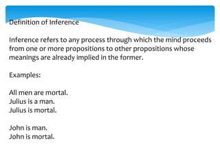 Reasoning (Logic) | PPTX