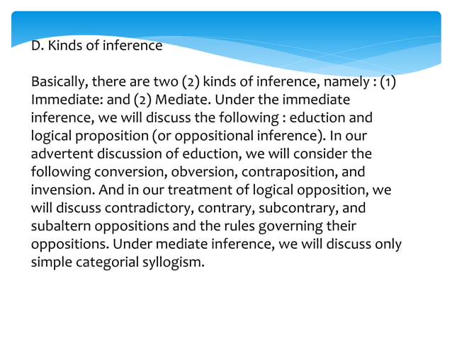 Reasoning (Logic) | PPTX | Technology & Computing