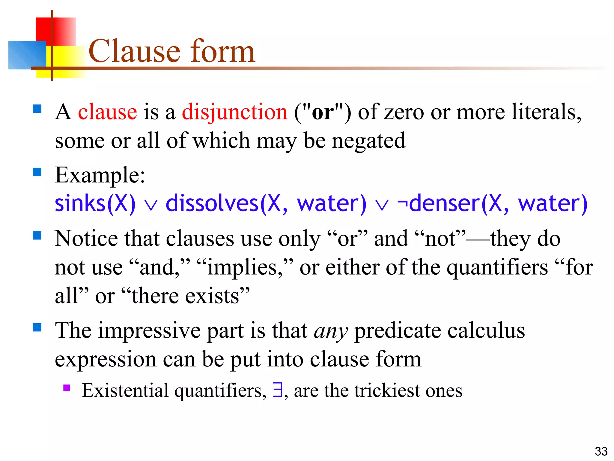 Propositional Logic and Pridicate logic | PPT