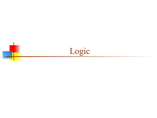 Propositional Logic and Pridicate logic | PPT | Physics | Science