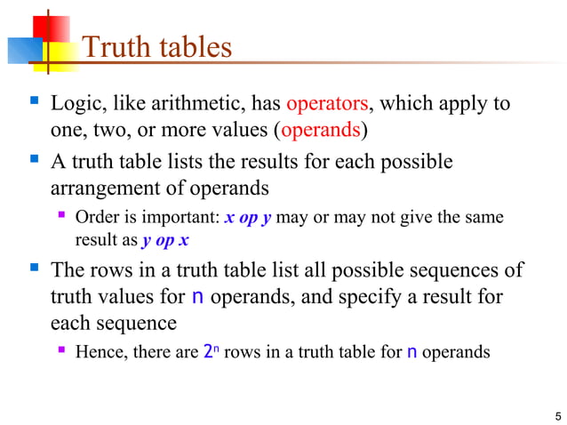 Propositional Logic And Pridicate Logic Ppt