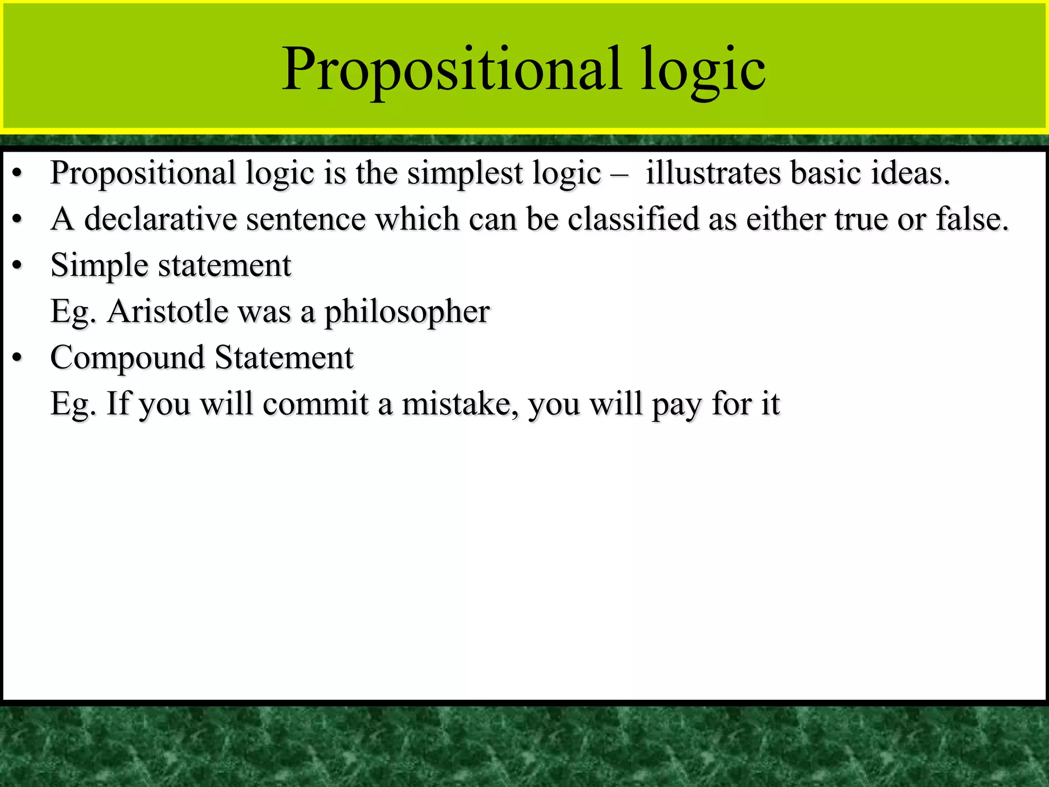 Logic | PDF