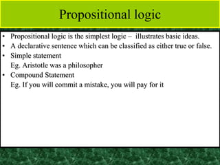 Logic | PDF