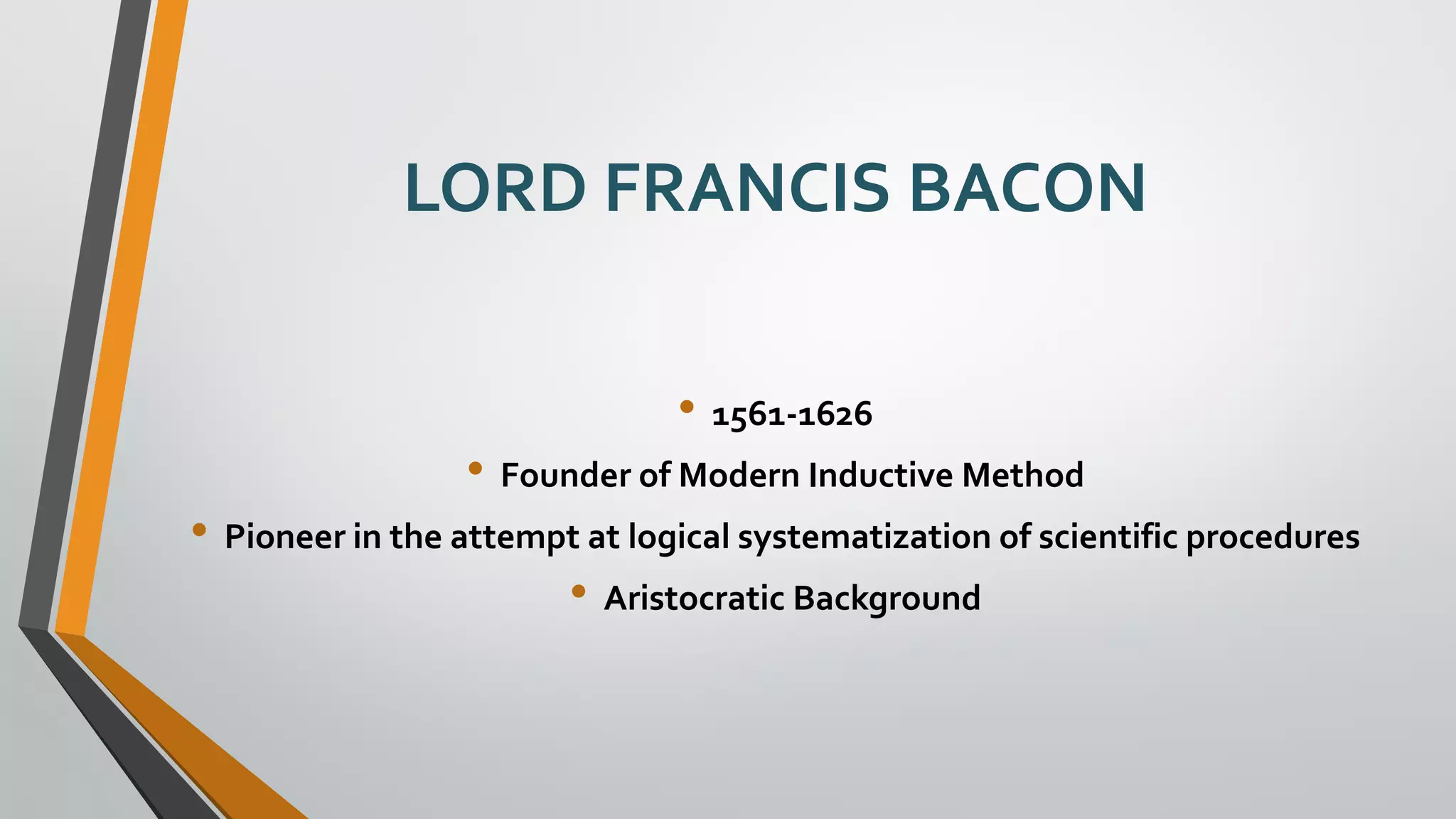 LORD BACON'S LOGIC | PDF