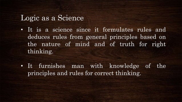 Logic and Philosophy Logic and Philosoph | PPTX | Science