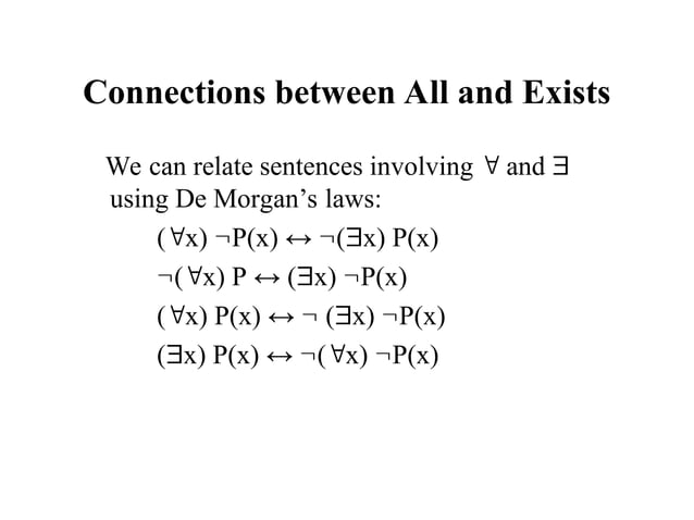Propositional and first-order logic different chapters | PPT