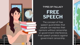 LOGIC-PRESENTATION TYPE OF FALLACIES PPTX | PPT