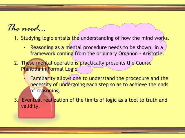 Logic - Three mental operations | PPT | Science