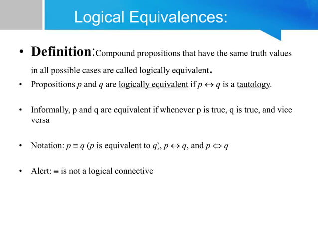 Discrete Mathematics Precedence Of Logical Operators 
