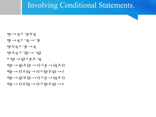 discrete mathematics precedence of logical operators | PPT