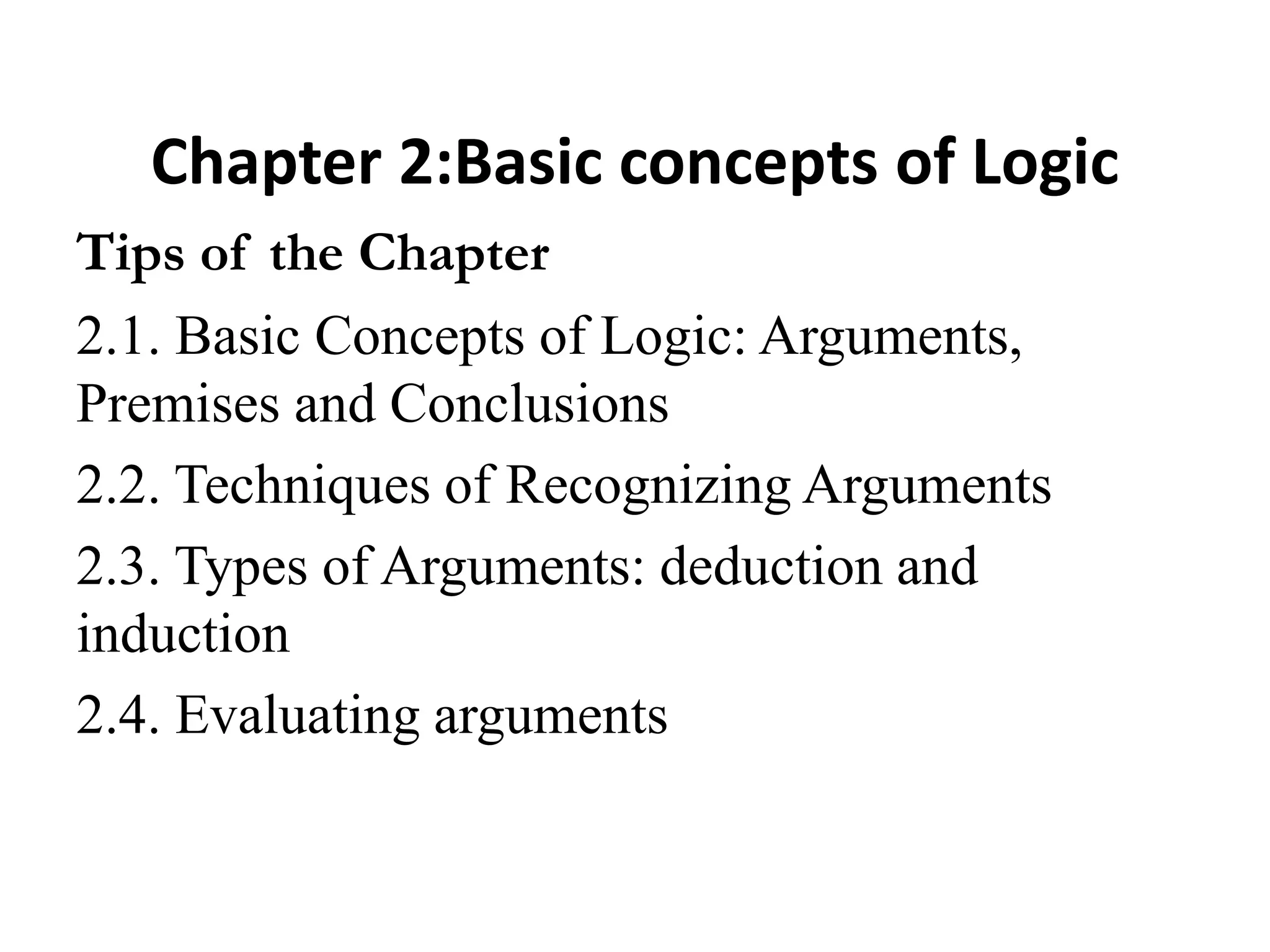 Logic 1-6.pptx | Agnosticism | Religion & Spirituality