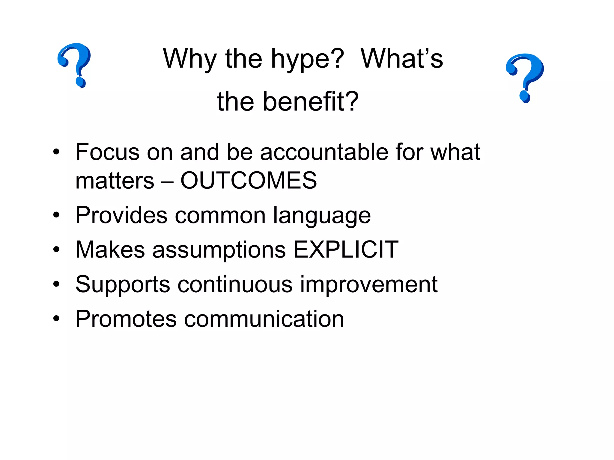 Logic Model and Education | PPT