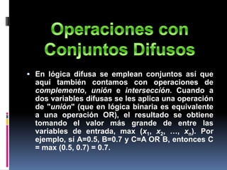 Logica difusa | PPTX