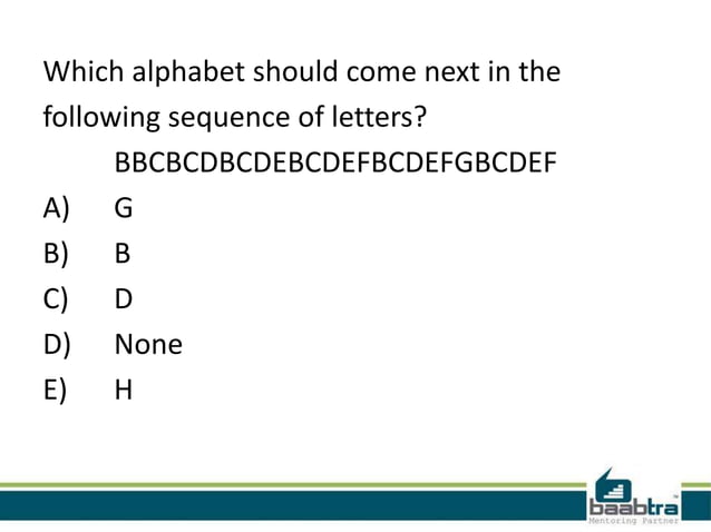 Logical Reasoning | PPTX