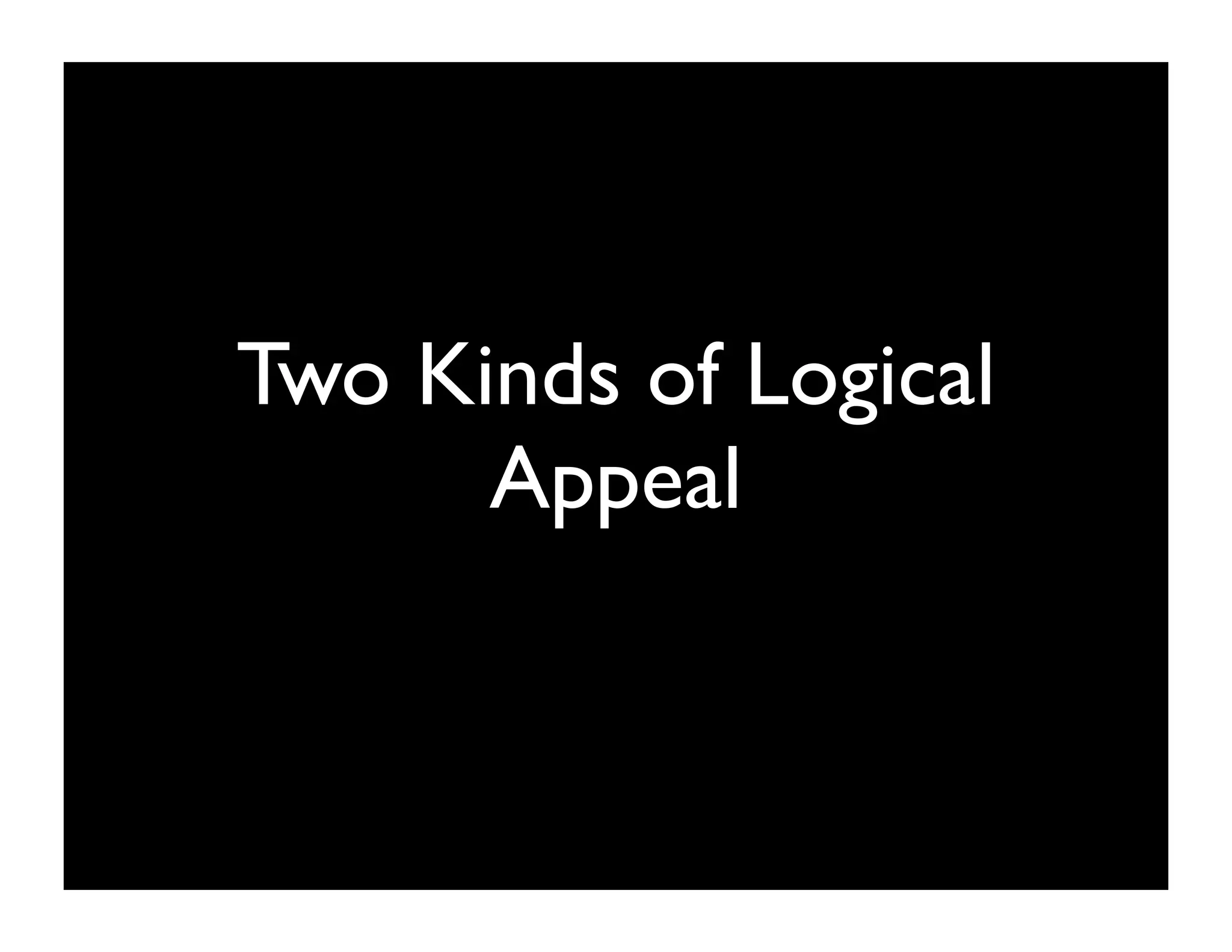 Logical Argument | PDF