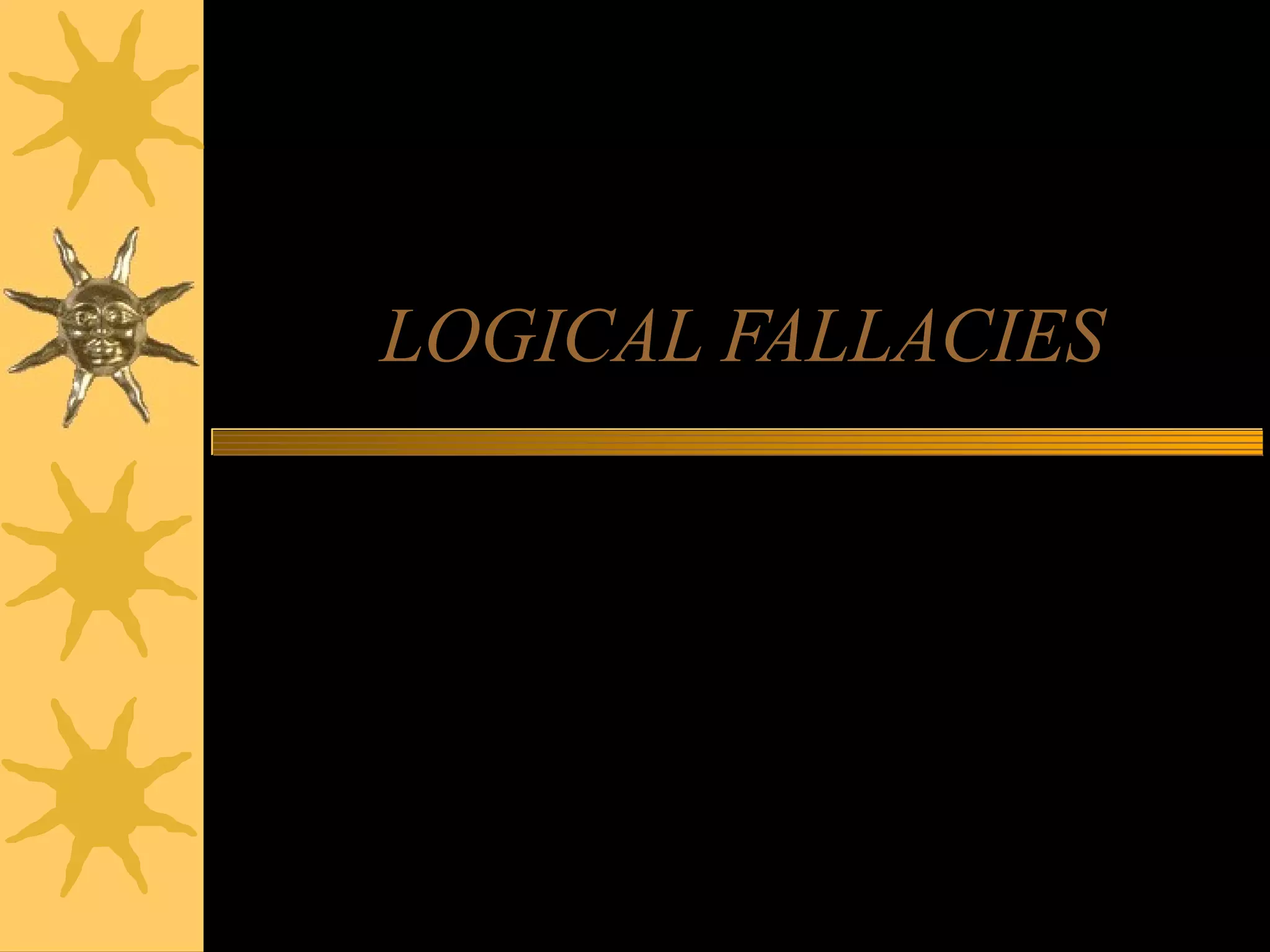Logical fallacies | PPT