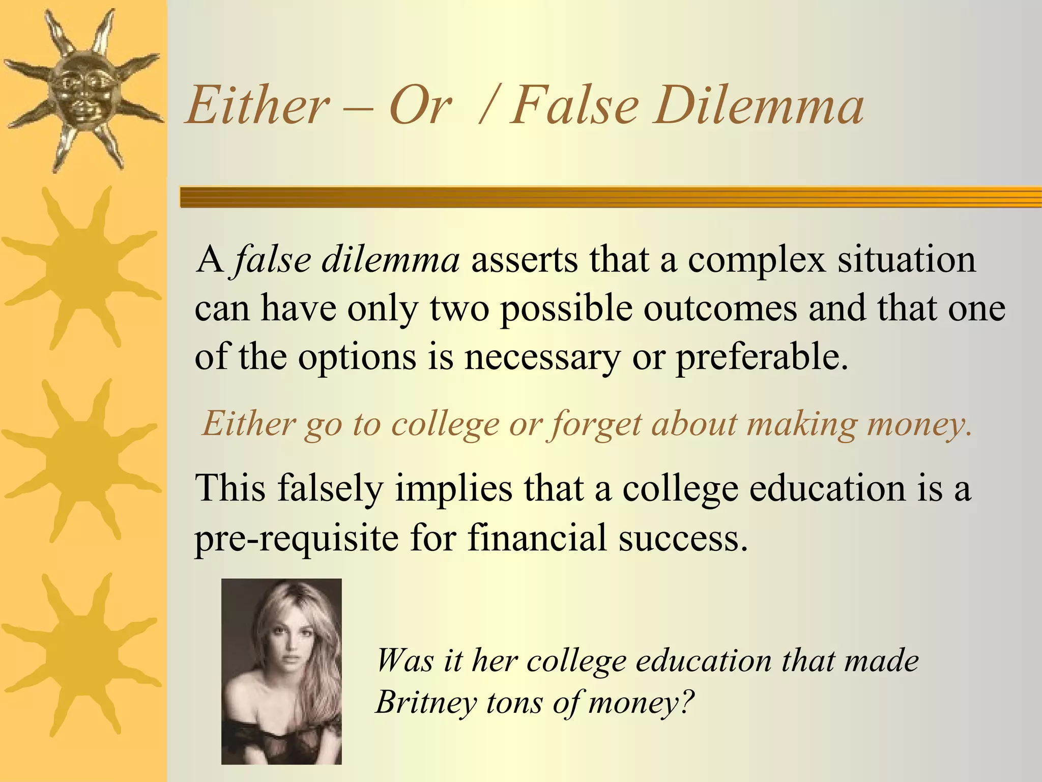 Logical fallacies | PPT