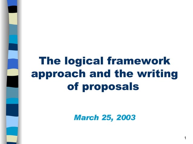 Logical Framework And Project Proposal | PPT | Programming Languages | Computing