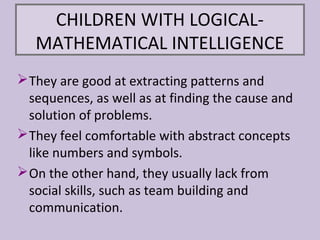 Logical mathematical intelligence | PPT