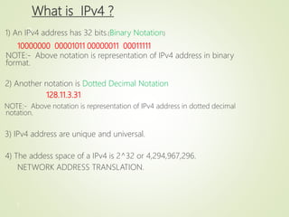 Logical addressing | PPTX