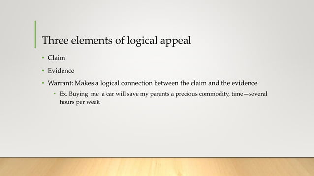 Logical appeals | PPTX