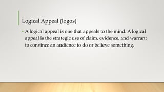 Logical appeals | PPT